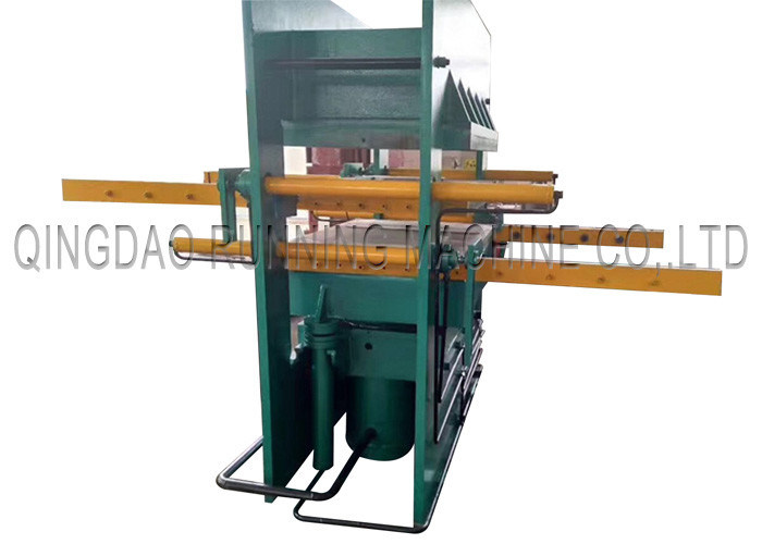 Bullpen Mats Rubber Hydraulic Vulcanizing Press Machine / Rubber ...
