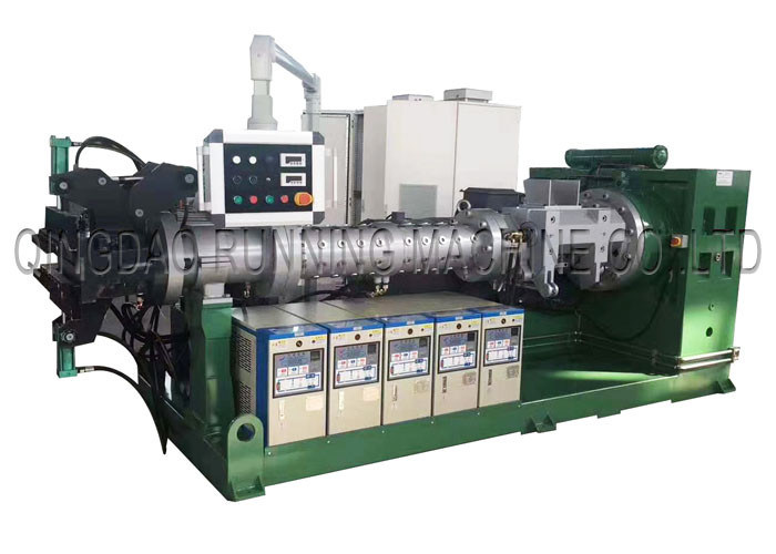 Pin Barrel Type Wearable Cold Feed Rubber Extruder Machine 120mm Screw ...