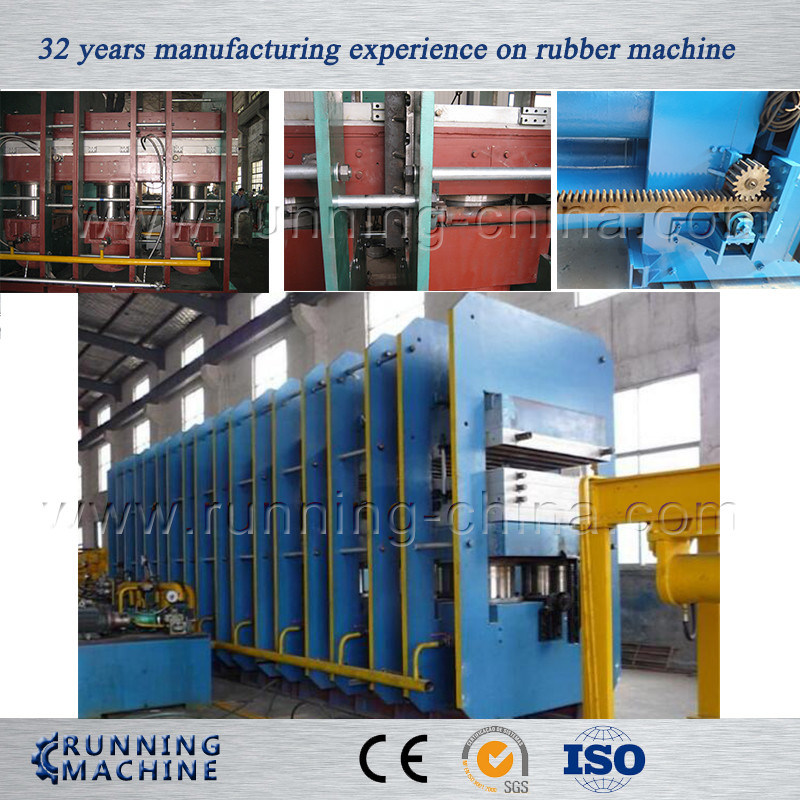 Curing Press Frame Type Platen Rubber Vulcanizing Machine