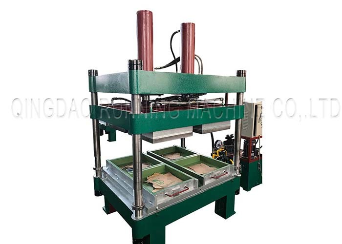 Outdoor / Indoor Rubber Tile Making Machine 5.5KW With Maintenance Free