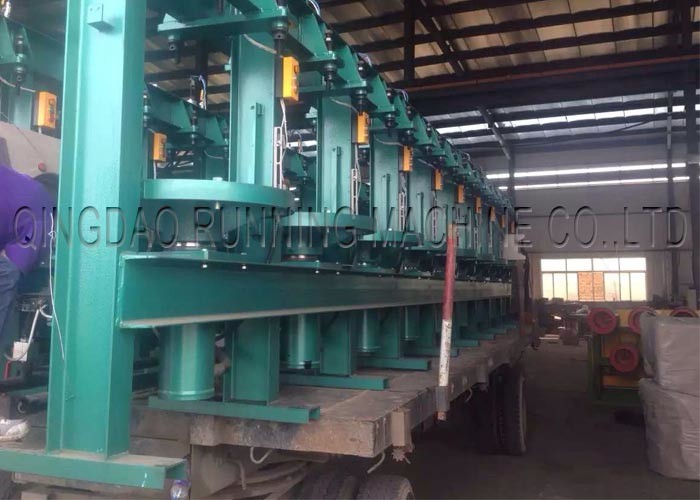 Motorcycle Inner Tube Hydraulic Curing Press Steam Heating Type With 1 ...