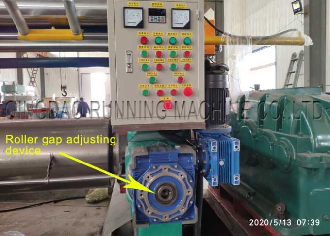 22inch Motorized Gap Adjustment Two Roll Rubber Mixing Mill Machine ...