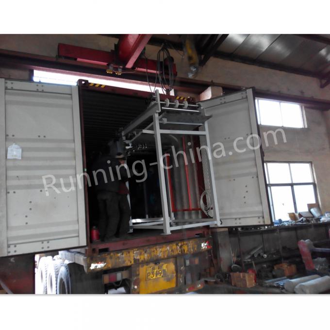 PLC Cooling Rubber Batch Off Machine Wig Wag Staking