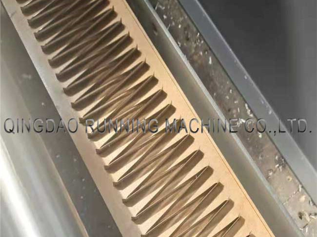 Semi Automatic PVC Conveyor Belt V Finger Cutting Machine Easy Operated