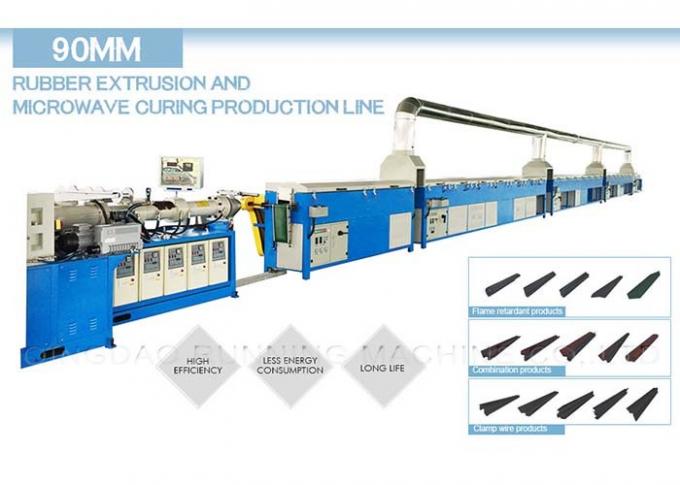 Rubber Extrusion Continuous Vulcanization Line Rubber Extrusion Continuous Vulcanization Line